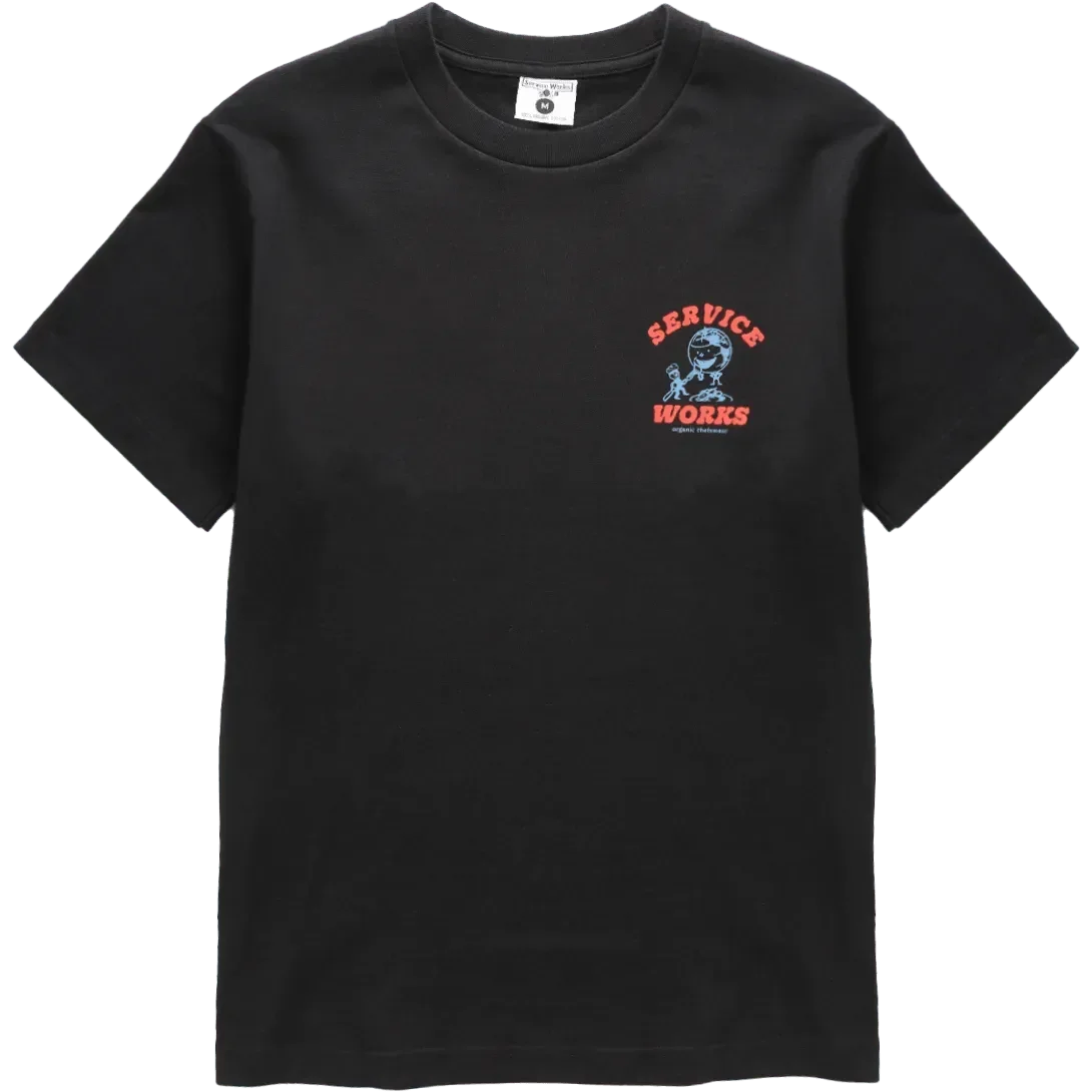 Organic Chefswear Tee - Black | Service Works | Park & Province